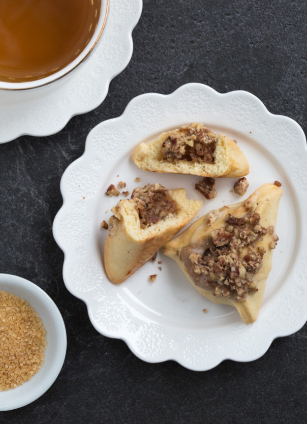 Maple Pecan Hamentashen - Salt and Serenity