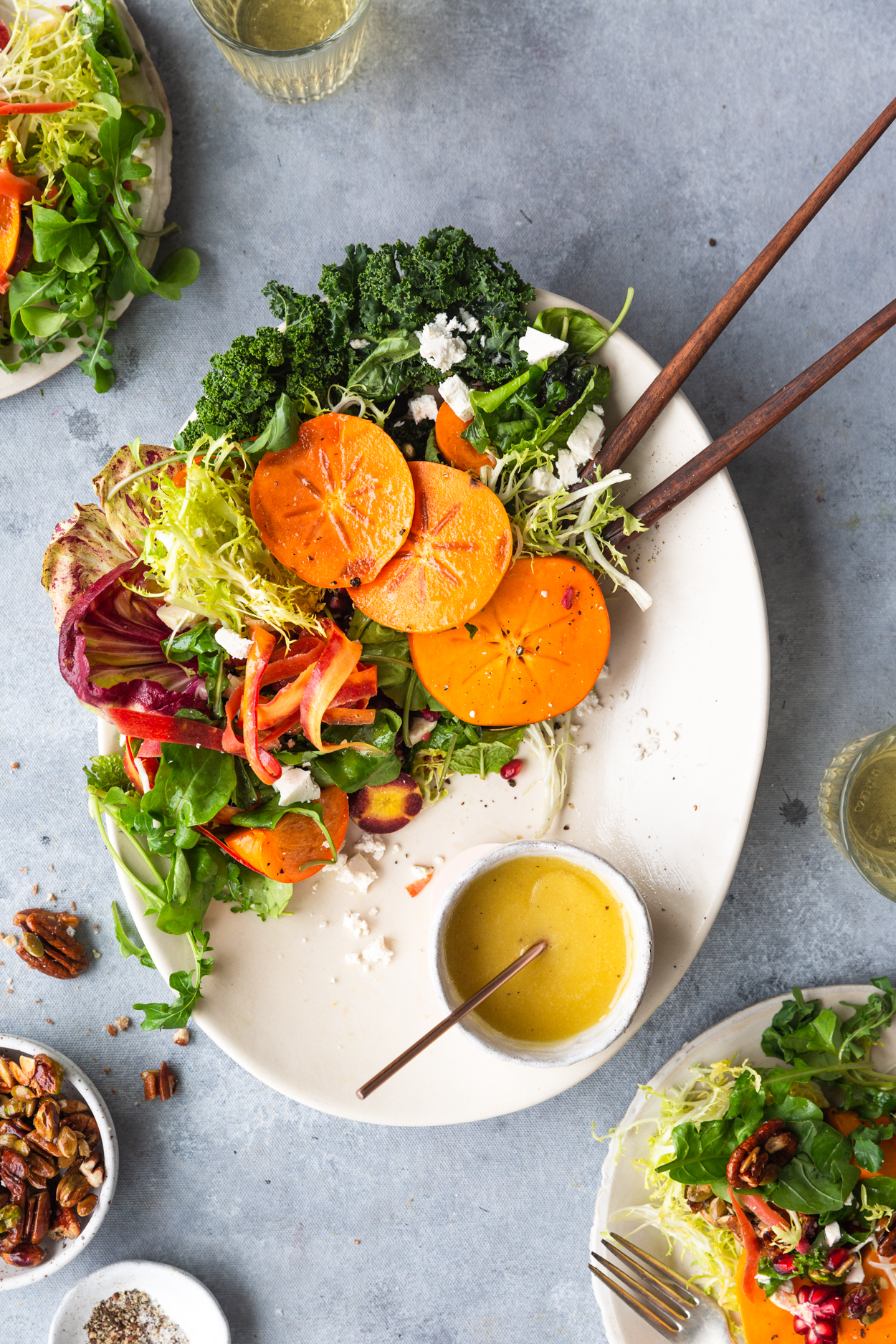Persimmon Salad | Salt and Serenity