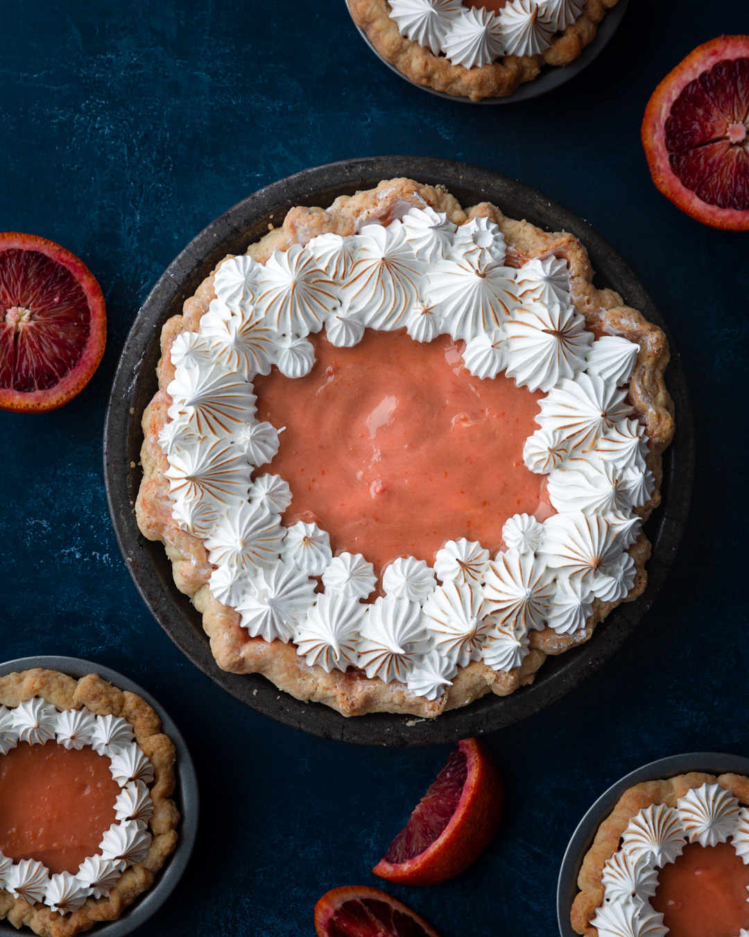 Blood Orange Meringue Pie and "Helpful" Husbands - Salt and Serenity
