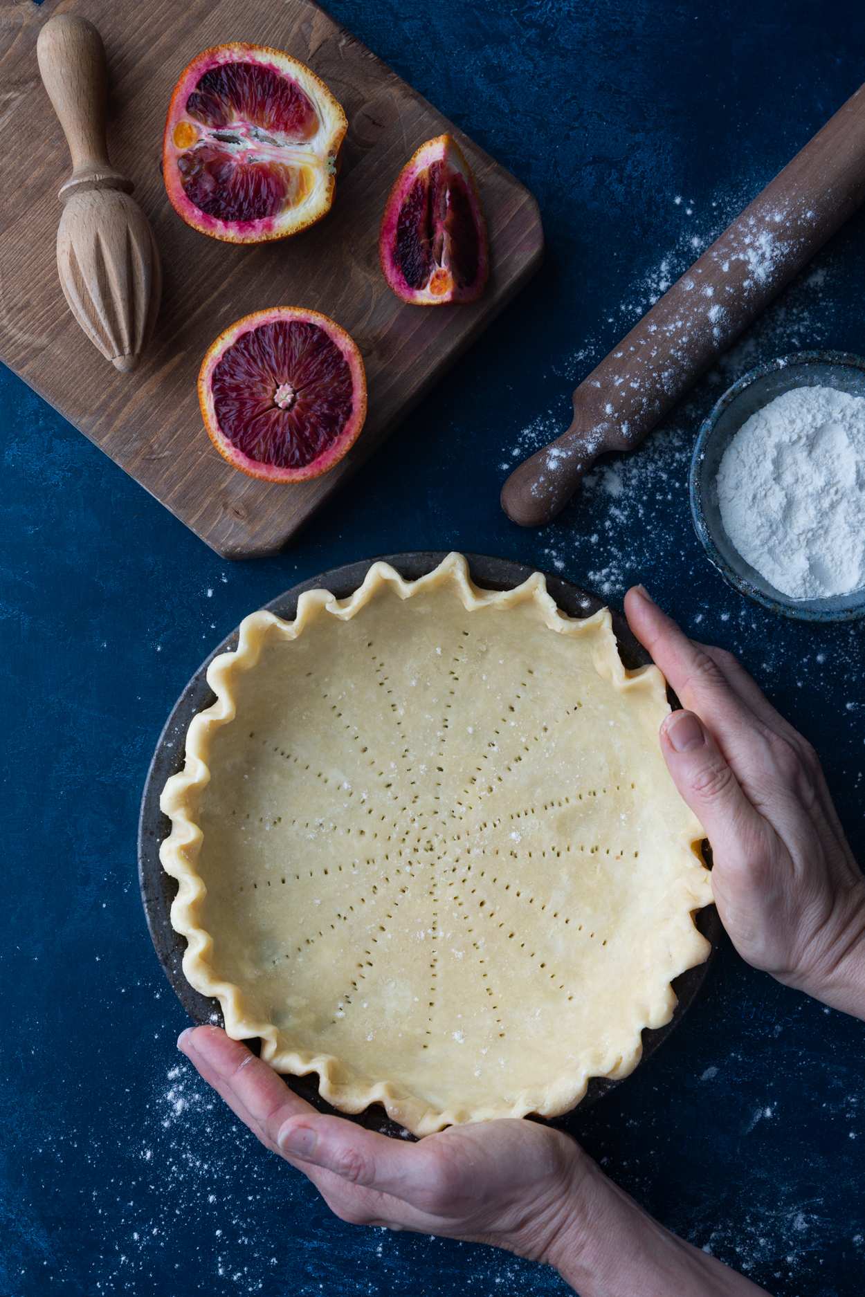 Blood Orange Meringue Pie and "Helpful" Husbands - Salt and Serenity