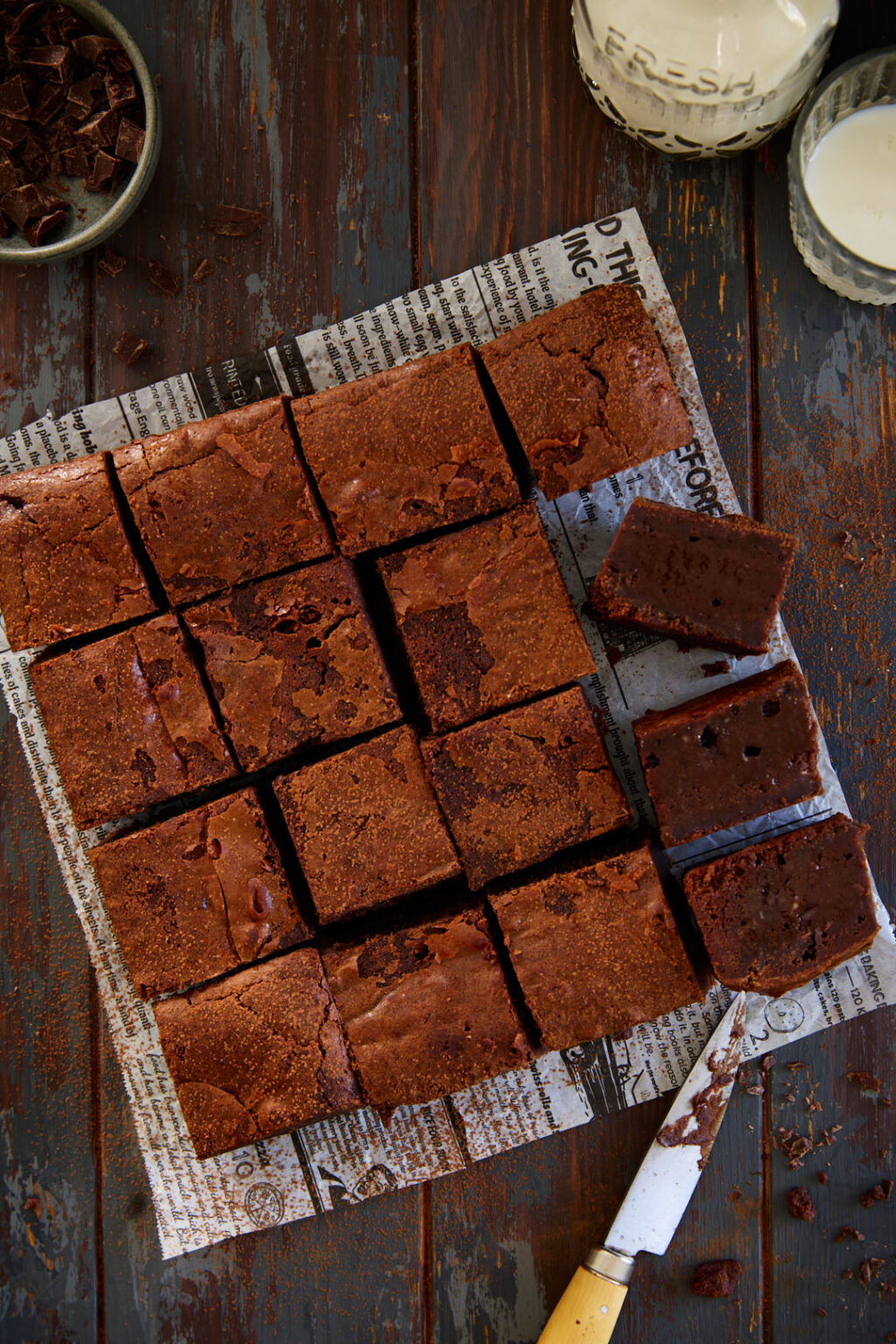 100 Hour Brownies - Salt and Serenity